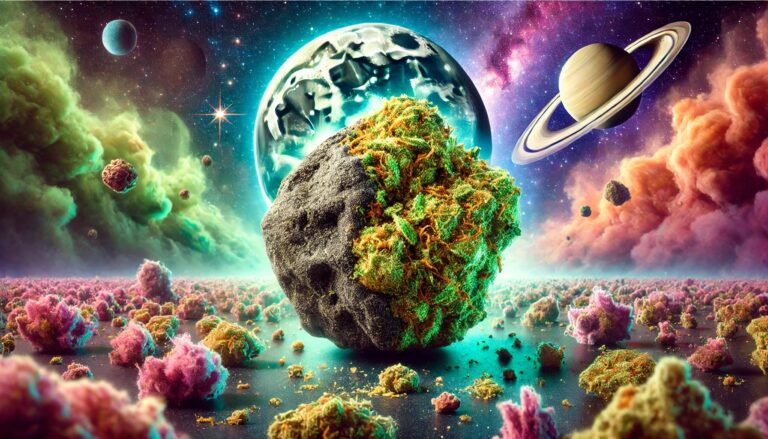 Moon Rock - co to jest? Jak zrobić i palić moonrocks weed